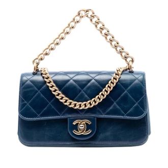Chanel Pre-owned Quilted Satchel - - Pre-owned - Damen - Blau - ONE SIZE