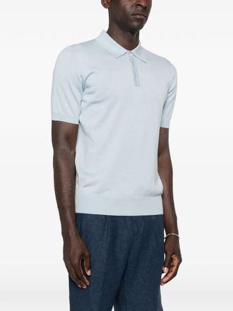 PANICALE Mens Short-Sleeve Buttoned Polo Shirt Ss26 M