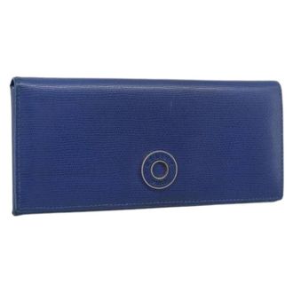 Celine Pre-owned Long Wallet - Femme - Pre-owned - Bleu - Taille: ONE Size