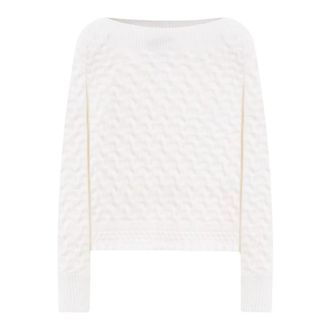 Twinset Maglia neve - - Knitwear - Damen - Wei&szlig; - S