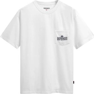 Sebago Homme, Tops, Blanc, Taille: XL T-Shirt Atlantictide