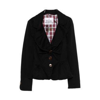 Vivienne Westwood Femme, Vestes, Noir, Taille: 40 FR 1401007G W01Cc Blazer