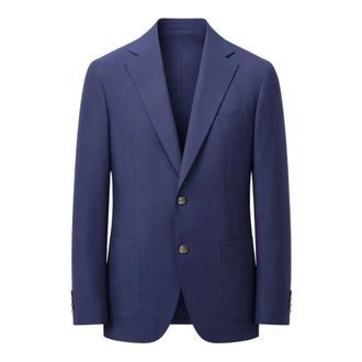 Eleventy Einknopf-Sakko - - Jackets - Herren - Blau - 2XL