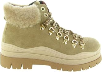 Bogner Femme, Chaussures, Beige, Taille: 37 EU Courchevel 31 Bottes à lacets