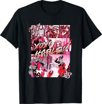 DC Comics Harley Quinn Comic Strip T-Shirt