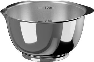 Rosti Mepal Margrethe Rührschüssel, Teigschüssel, Metallschüssel, Salatschüssel, Schüssel 0,5 Liter aus Edelstahl