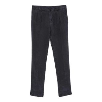 Pal Zileri Gerade geschnittene Bundfaltenhose - - Trousers - Herren - Blau - M