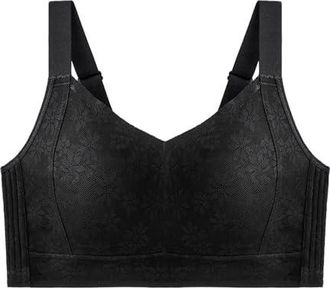 Generic Soutien Gorge Invisible Soutien Gorge sans Armature Brassiere Femme sans Armature De Classique Grande Taille Seamless Soie Glac&eacute;e Collecte Nuit Sport 