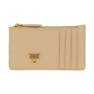 Pinko Airone Kartenetui - - Accessories - Damen - Beige - ONE SIZE