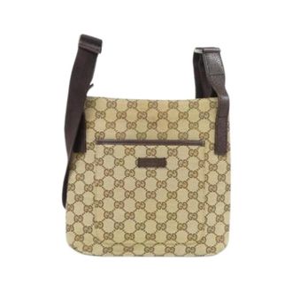 Gucci unisex, Pre-owned, Beige, Taille: ONE Size Sac bandouli&egrave;re GG Canvas Vintage Pre-owned