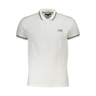Cavalli Homme, Tops, Blanc, Taille: 2XL Polo à manches courtes