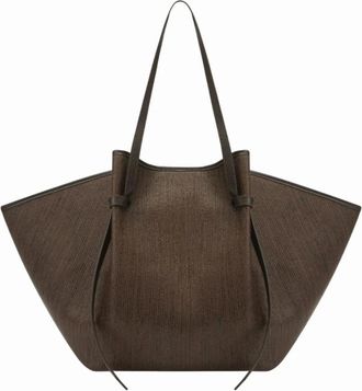 Yuzefi Femme, Sacs, Brun, Taille: ONE Size XL Mochi Woven Raffia