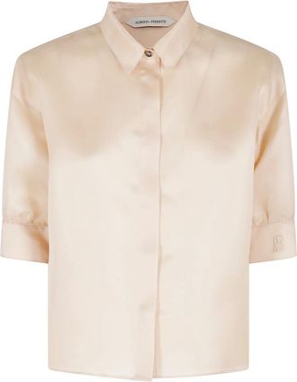 Alberta Ferretti Femme, Blouses et Chemises, Rose, Taille: 34 FR Chemises