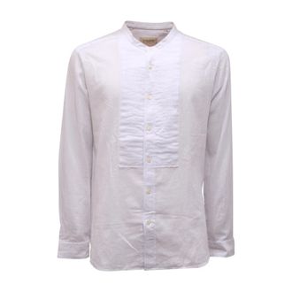 Tintoria Mattei Camicia Coreana Slim Shirt - - Shirts - Herren - Wei&szlig; - 2XL