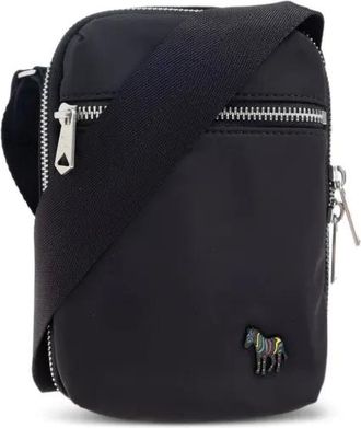 Paul Smith sac porté épaule à détail zèbre - Noir