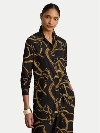 Lauren Ralph Lauren Hemd 200P14013001 Schwarz Regular Fit