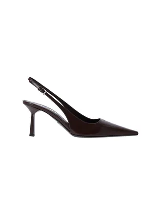 Prada Leather Slingback Pumps