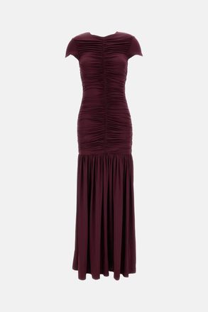 Rotate Langes Kleid Mit Raffungen