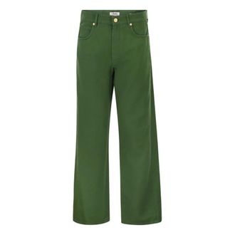 Max Mara Smmonorata 5-Pocket-Hose - - Jeans - Damen - Gr&uuml;n - S