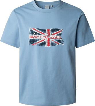 Pepe Jeans London CLAG T-Shirt f&uuml;r Herren, Blau (SOHO Blue), Gr&ouml;&szlig;e XXL, Blau (Soho Blue), XXL