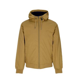 Element Goldene Wasserabweisende Jacke mit Verstellbarer Kapuze - - Jackets - Herren - Gelb - S