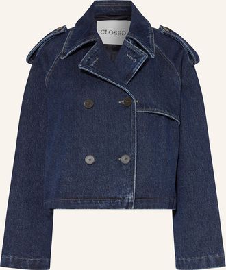 Closed Closed Kastenjacke blau