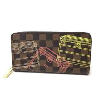 Louis Vuitton Pre-owned Stoff portemonnaies - - Pre-owned - Damen - Braun - ONE SIZE
