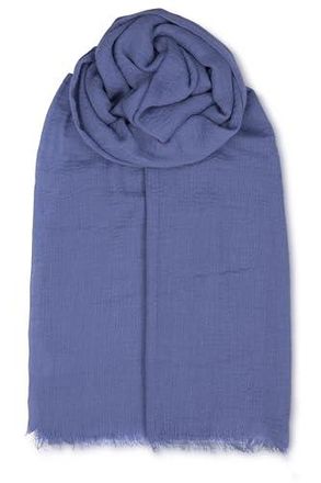 Malito more than fashion malito - &eacute;charpe mode pour femme en viscose - foulard l&eacute;ger uni - &eacute;charpe fine - douce et respirante S604, bleu jeans, 180 x 90