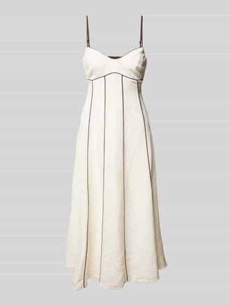 Forever New Leinencocktailkleid mit Spaghettitr&auml;gern