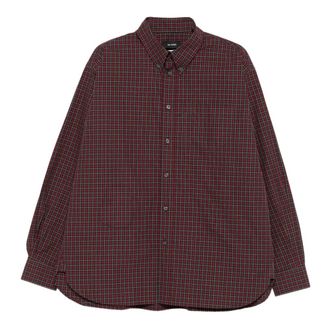 Willy Chavarria Veterano Shirt - - Shirts - Herren - Rot - XL