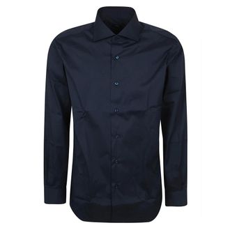 Barba Homme, Chemises, Bleu, Taille: XL Napoli Shirt