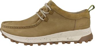 Clarks ATL Trek Wally Nubuk Schuhe in Standard Fit Größe 45, Oakmoss Nubuk, 46 EU
