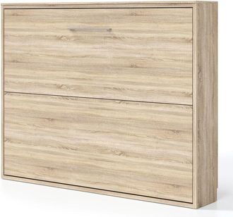 Les Tendances Lit escamotable horizontal 160x200 Klika-Coffrage Cambrian-Façade Cambrian