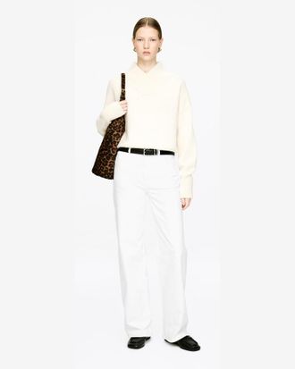 Arket LUPINE Flared Jeans -Wei&szlig;