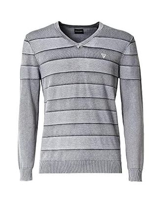 Guess Guess Pull Homme Rayures Homme M83r30 Franklin Swtr Gris - Taille - S