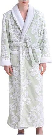Generic Pyjama Homme Hiver Pyjama Polaire Homme dHiver Port&eacute; Ext&eacute;rieur avec Poches Ensemble Chaud Id&eacute;al pour la Maison ou Les Soir&eacute;es Relax