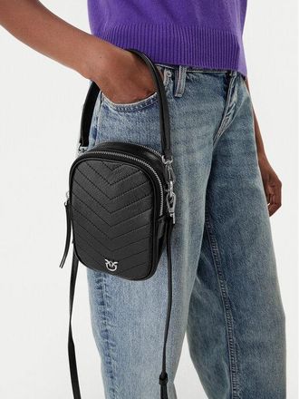 Pinko Handtasche Cargo Pouch AI 25-26 PCPL 105134 A2JC Schwarz