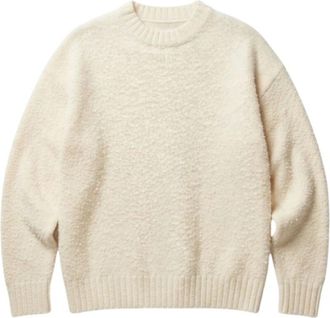 Axel Arigato Pull-over Patch Beyond &agrave; col rond - Homme - Pulls - Beige - Taille: XL
