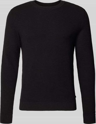s.Oliver Red Label Pullover mit Strukturstrickoptik aus reiner Baumwolle