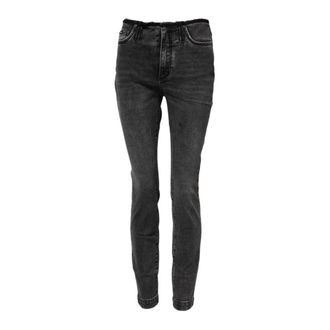 Dolce & Gabbana Graue Skinny Mid-Waisted Denim Jeans - - Jeans - Damen - Grau - S