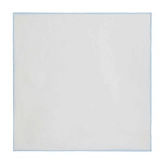 Boggi Milano Homme, Accessoires, Blanc, Taille: ONE Size Pochette en Lin