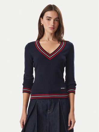 Guess Pullover W6BR89 Z2276 Dunkelblau Regular Fit