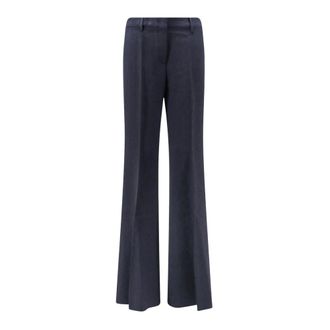 Etro Pantalon Jacquard Cachemire - Femme - Pantalons - Noir - Taille: 40 FR