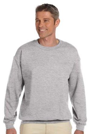 Hanes Sweat-Shirt pour Homme, Acier l&eacute;ger., S