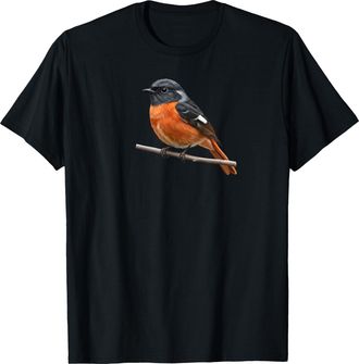 jz.birds Spiegelrotschwanz Vogelfreund Gartenvogel Singvogel Vogel T-Shirt
