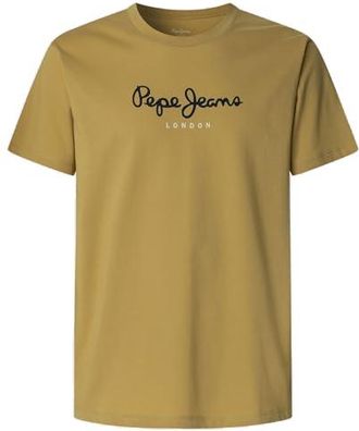 Pepe Jeans London T-Shirt Eggo N pour Homme, Jaune (CAST Yellow), XL, Jaune (Jaune moulé), XL