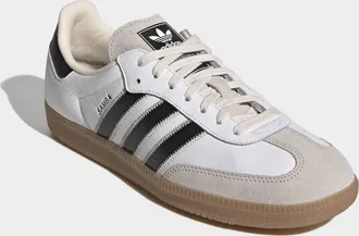 adidas Sneaker ADIDAS ORIGINALS SAMBA OG, Herren, Gr. 38,5, beige (cloud wei&szlig;, core schwarz, gum4), Leder, Schuhe Sneaker, Topseller
