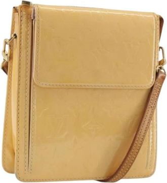 Louis Vuitton Pre-owned Vintage Patent Leather Accessory Pouch - Femme - Pre-owned - Jaune - Taille: ONE Size