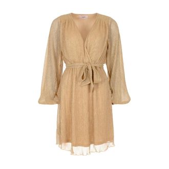 Freebird by Steven Femme, Robes, Beige, Taille: 42 FR Dalena LS Dress