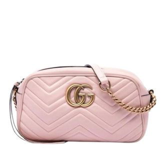Gucci Sac bandouli&egrave;re vintage Pre-owned - Femme - Pre-owned - Rose - Taille: ONE Size